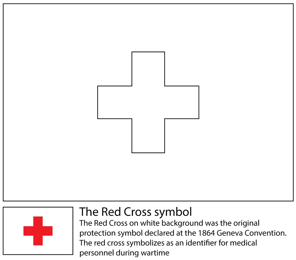 Red Cross Symbol - 印刷可能ぬりえ無料ダウンロード Red Cross Symbol - 印刷可能ぬりえ無料ダウンロード