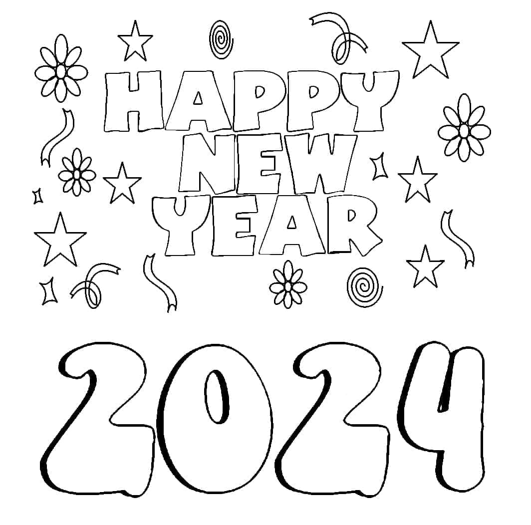 ようこそ 2024 年 印刷可能ぬりえ無料ダウンロード 