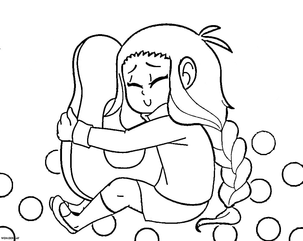 アボカド大好き - 印刷可能ぬりえ無料ダウンロード