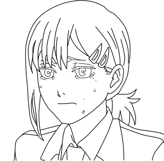 チェーンソーマンを無料で - 印刷可能ぬりえ無料ダウンロード