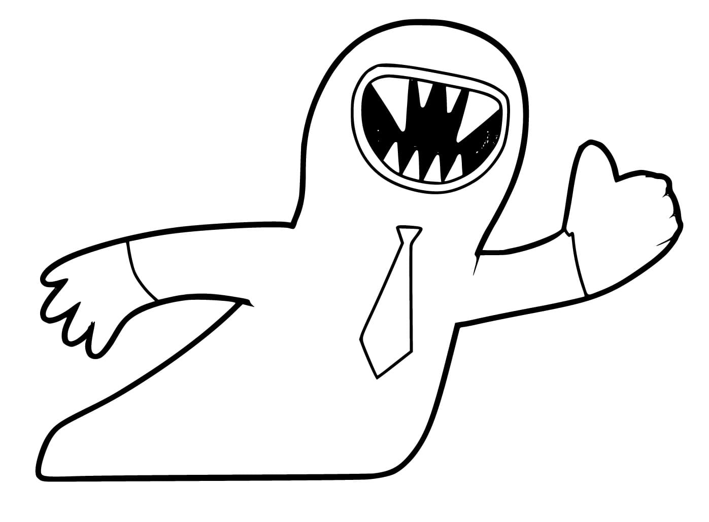 バンバンのダダドゥー・ガーテン卿 - 印刷可能ぬりえ無料ダウンロード