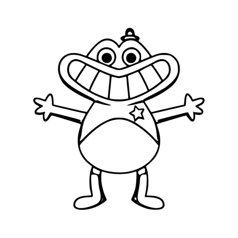 バンバンの庭 第 2 章 保安官キノピオ - 印刷可能ぬりえ無料ダウンロード