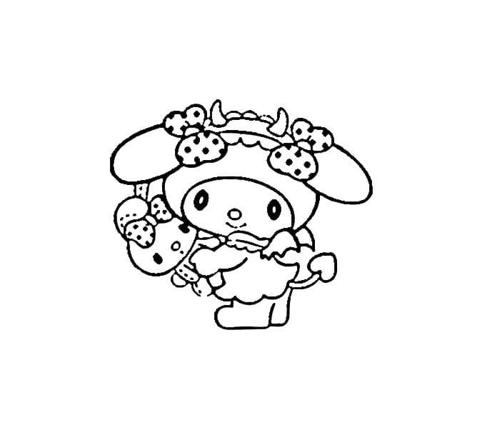 クロミ 1 - 印刷可能ぬりえ無料ダウンロード