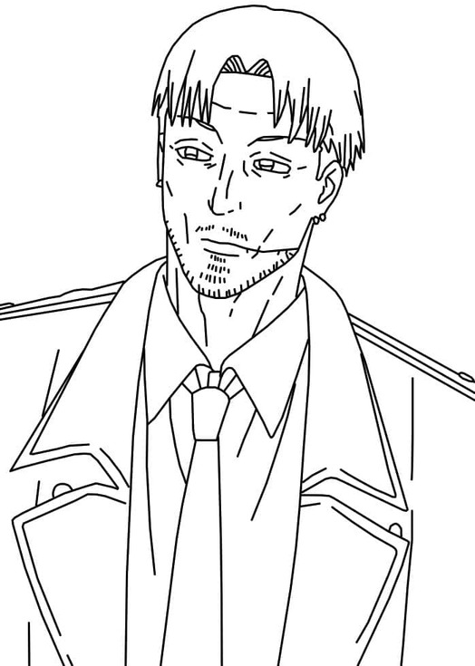 チェンソーマン ぬりえ - KodomoNurie.Com