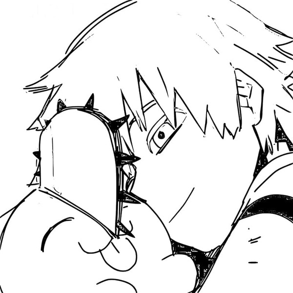 チェンソーマン ぬりえ - KodomoNurie.Com