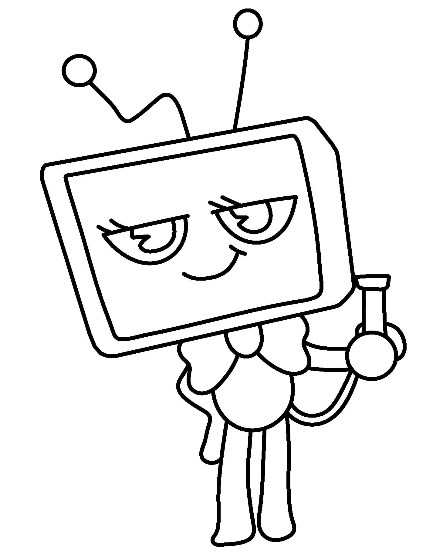 ダンディの世界 (Dandy’s World) ぬりえ - KodomoNurie.Com