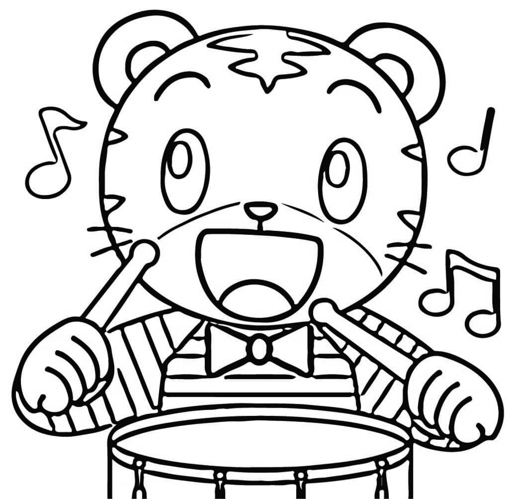 しまじろう ぬりえ - KodomoNurie.Com