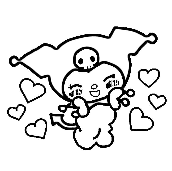 フリープリント クロミぬりえ - 印刷可能ぬりえ無料ダウンロード