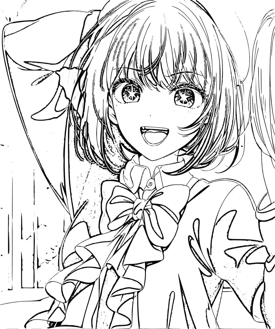 推しの子 ぬりえ Kodomonurie Com