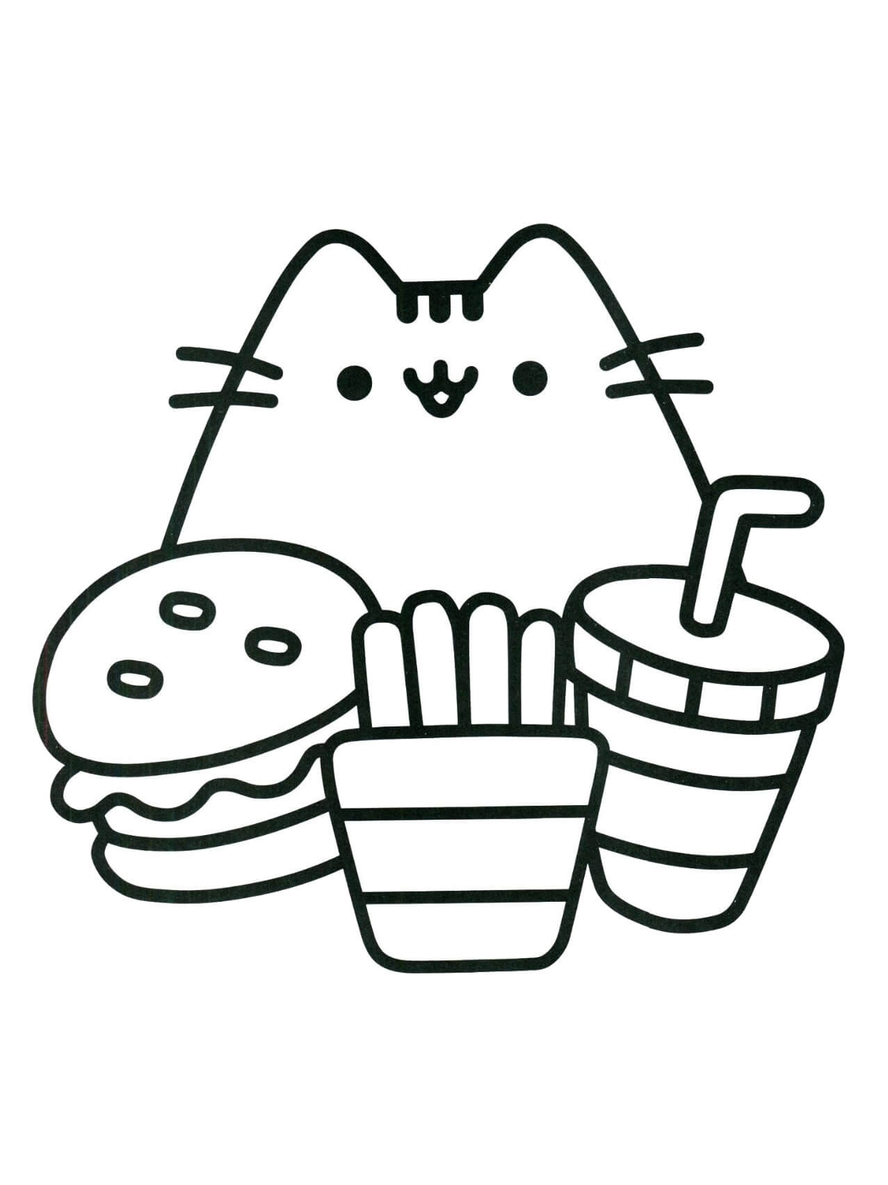猫のぬりえ Kodomonuriecom 