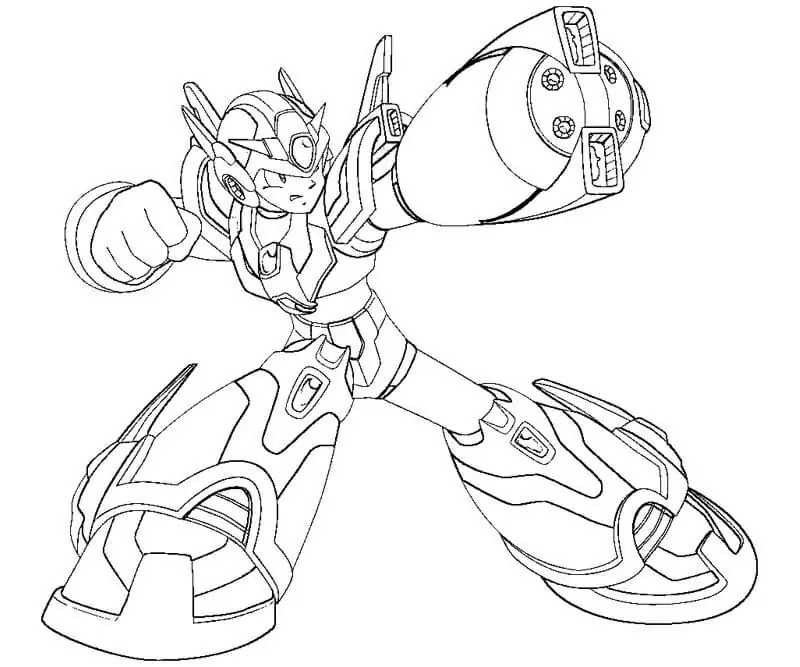 ロックマン すごい - 印刷可能ぬりえ無料ダウンロード