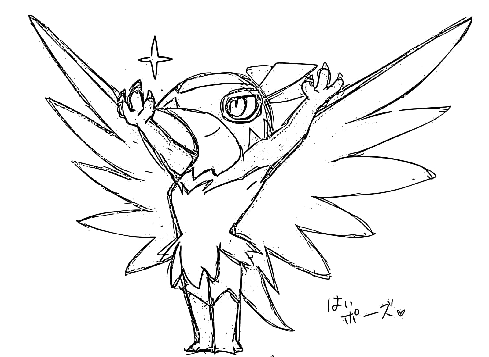 ルチャブルを可愛く描く - 印刷可能ぬりえ無料ダウンロード