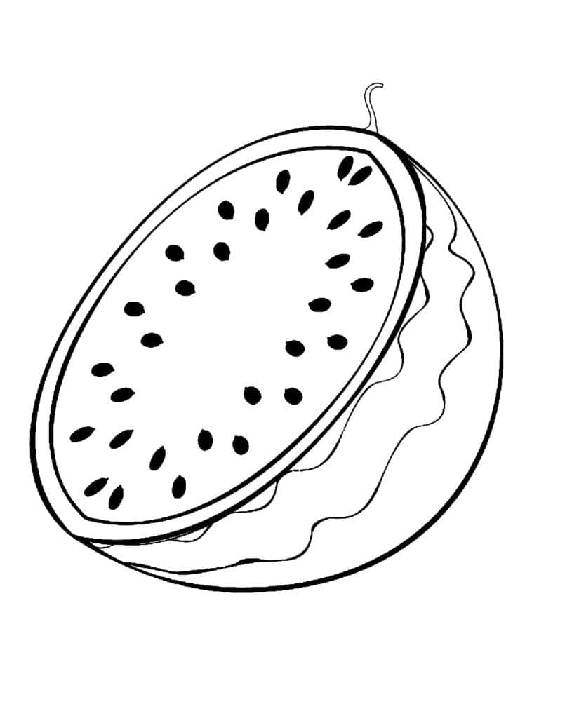 スイカ無料 - 印刷可能ぬりえ無料ダウンロード